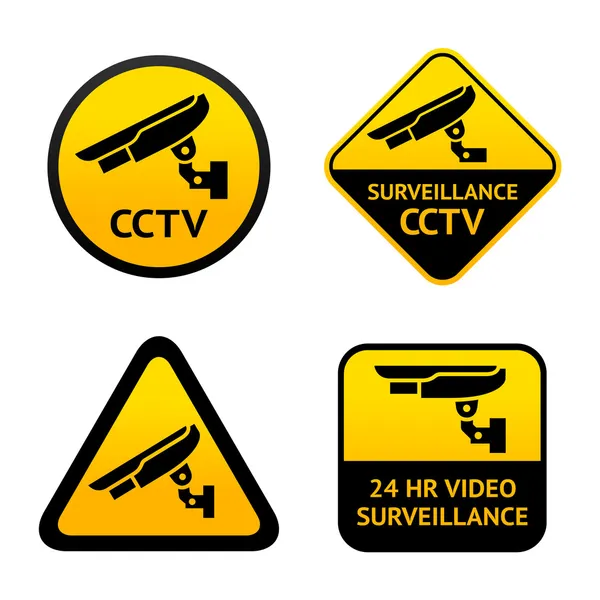 Cctv pictogram | CCTV pictogram, video surveillance symbol — Stock ...