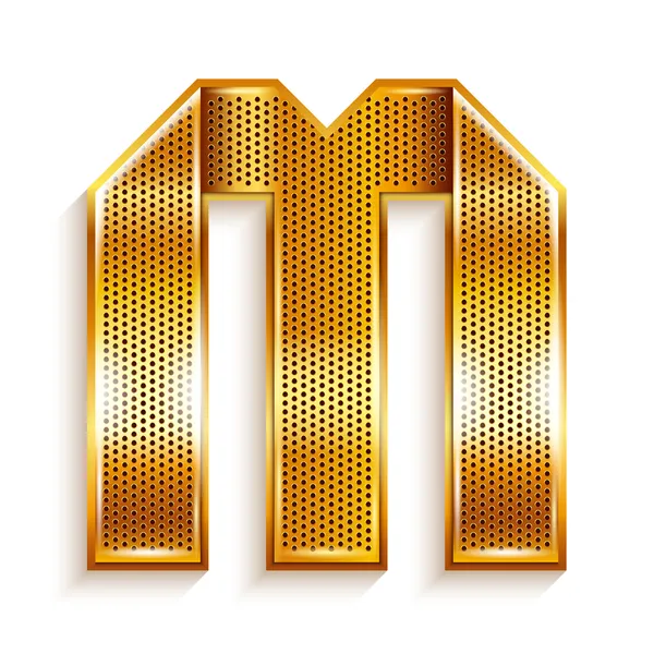Golden letter m Stock Vectors, Royalty Free Golden letter m ...