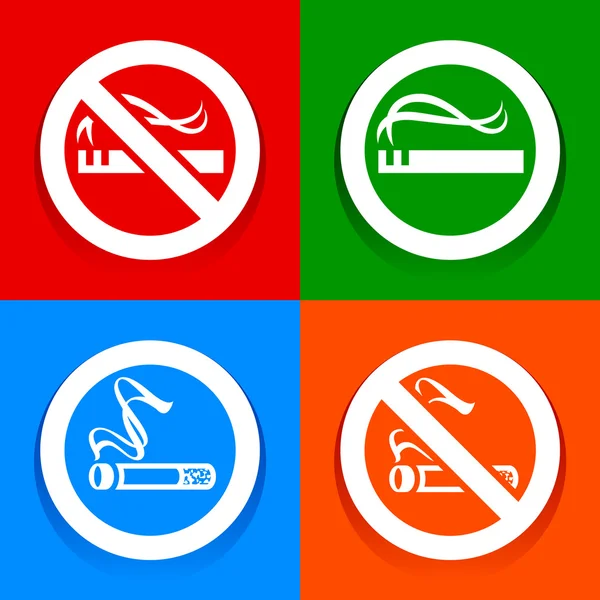 No smoking area - Stickers Stock Vector Image by ©ecelop #21596657