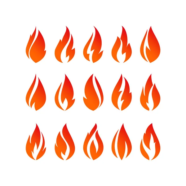 Fire flames Stock Vector by ©ecelop 25352039