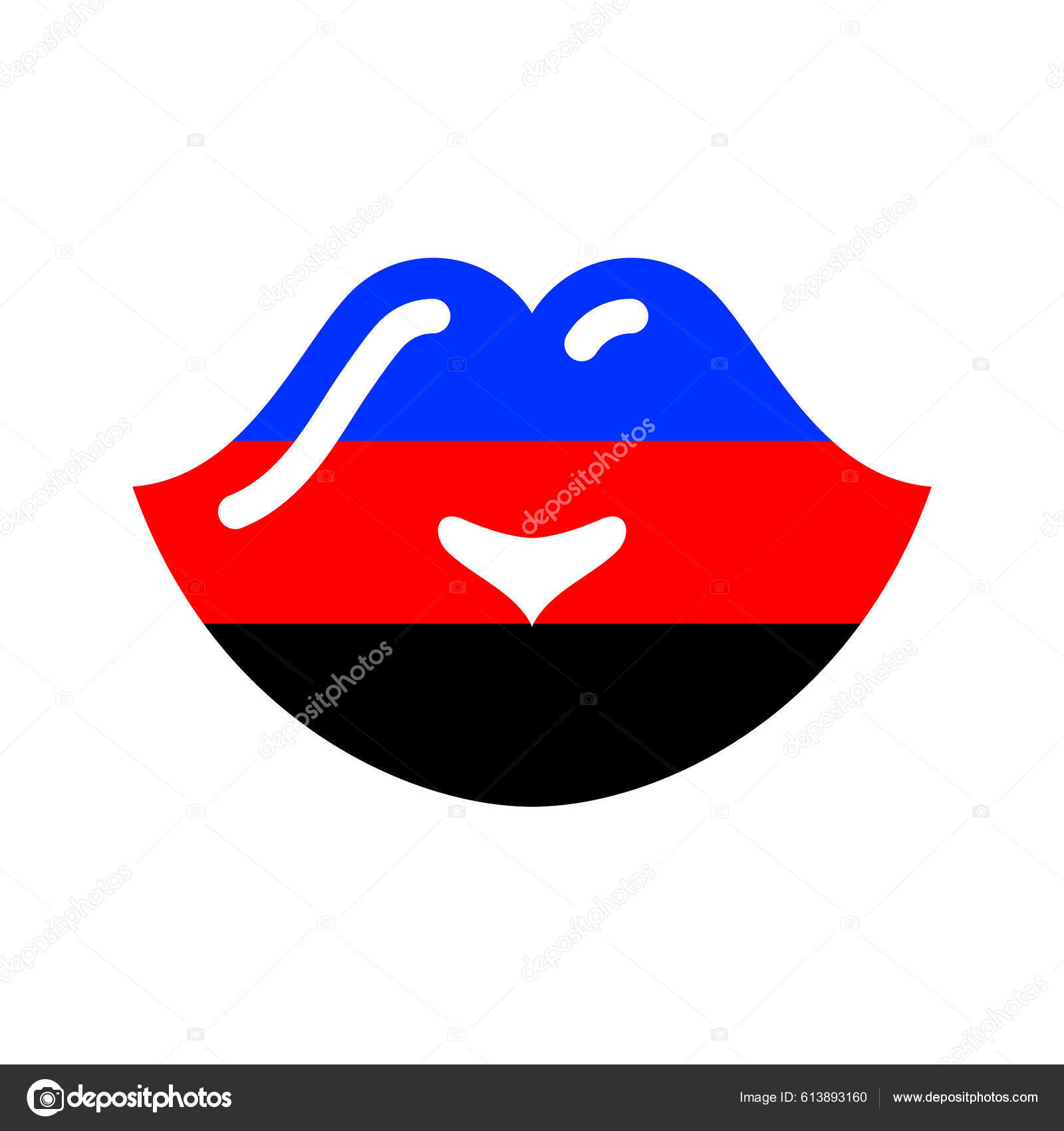 Symbol Lips Polyamory Flag Lgbt Pride Stock Vector by ©ecelop 613893160