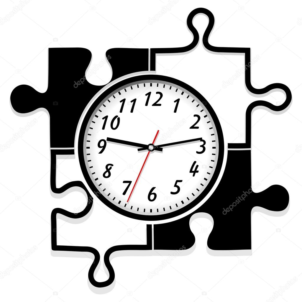 Modern wall clock Stock Vector Image by ©kozyrina #18401761