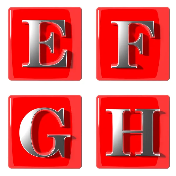 3d Letters collection icons Stock Photo by ©viperagp 22563567