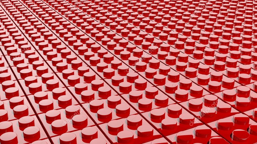 3D red background made of lego blocks – Stock Editorial Photo ...