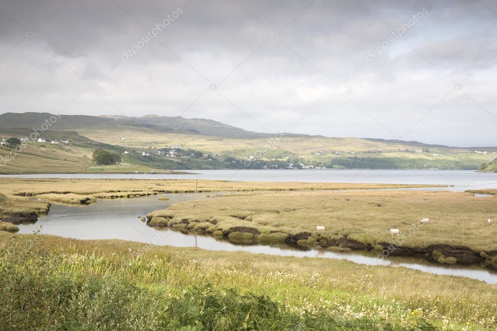Carbost; Isle of Skye; Skye; Scotland — Stock Photo © kevers #15704955