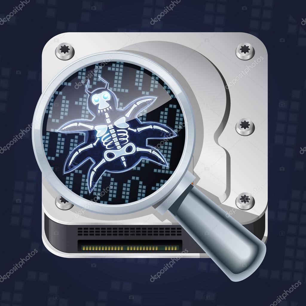 Bug scanner Stock Vector by ©Nevada31 19771955