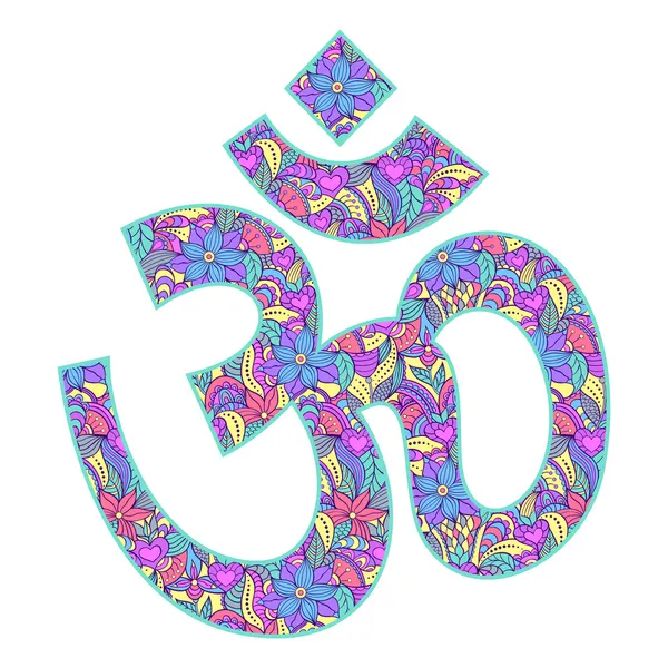 Om symbol Stock Vector Image by ©kiyanochka #32636443