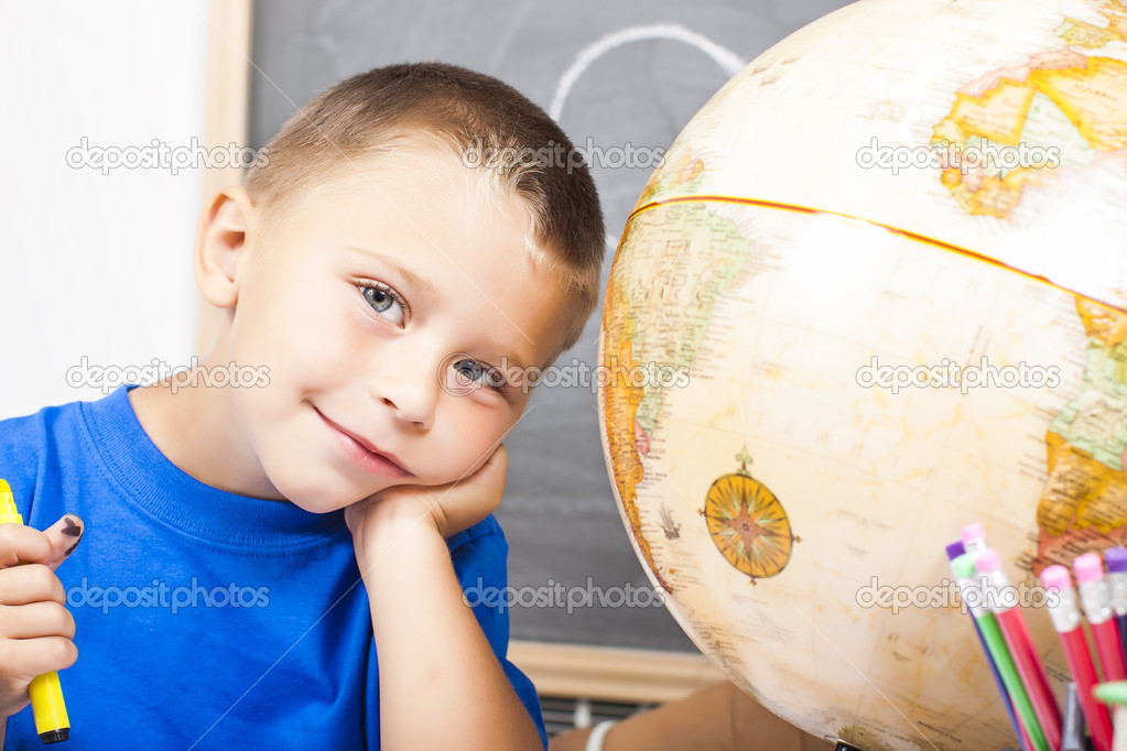 First grade — Stock Photo © alexmisu #28446109