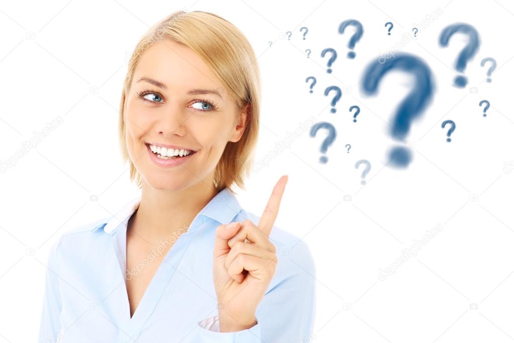 Pointing question mark Stock Photo by ©macniak 45064071