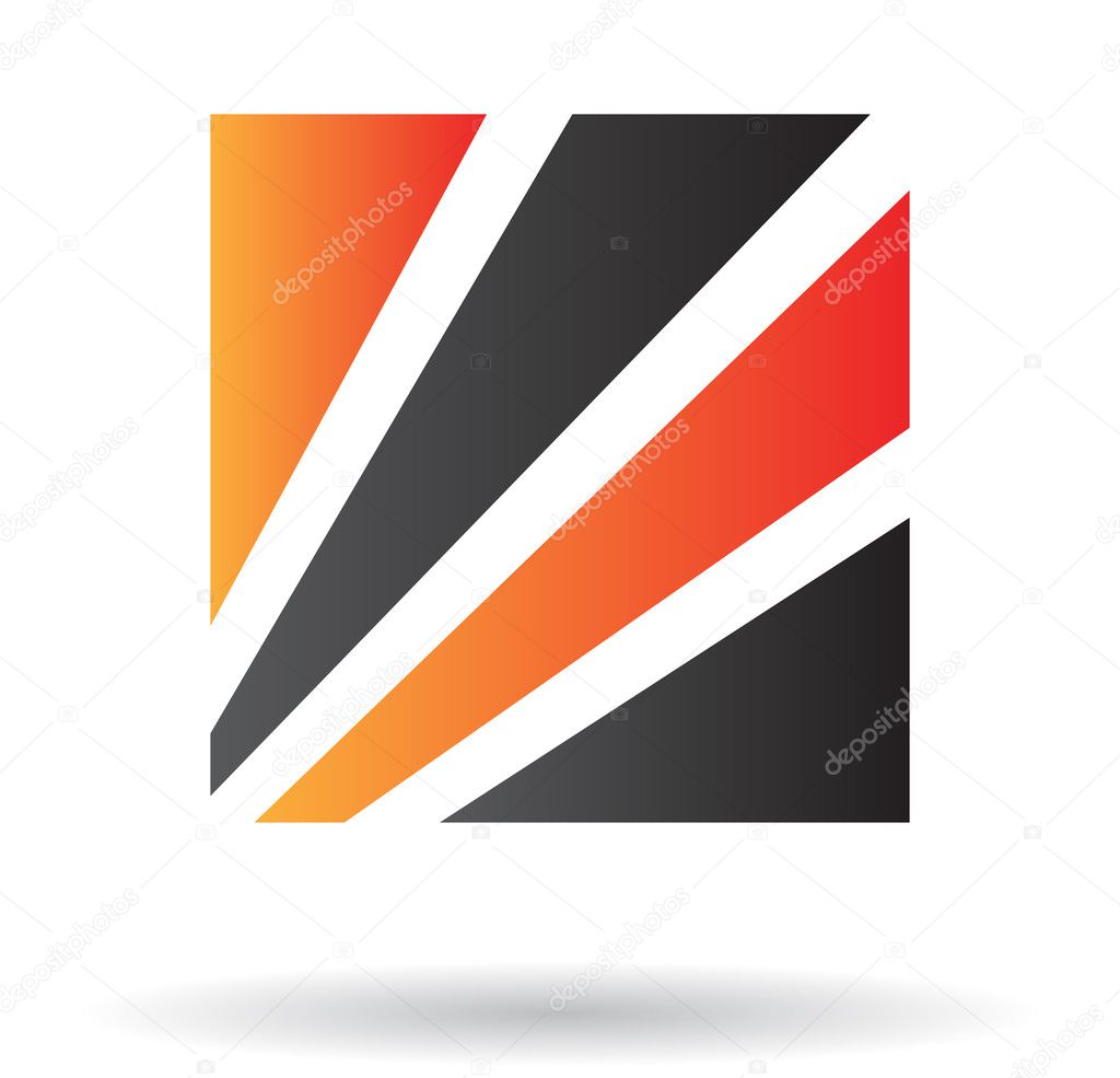 Rectangular and Square Abstract Icon Stock Vector by ©cidepix 35059389