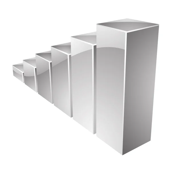 Grey Stats Graph Stock Vector Image by ©cidepix #35467675