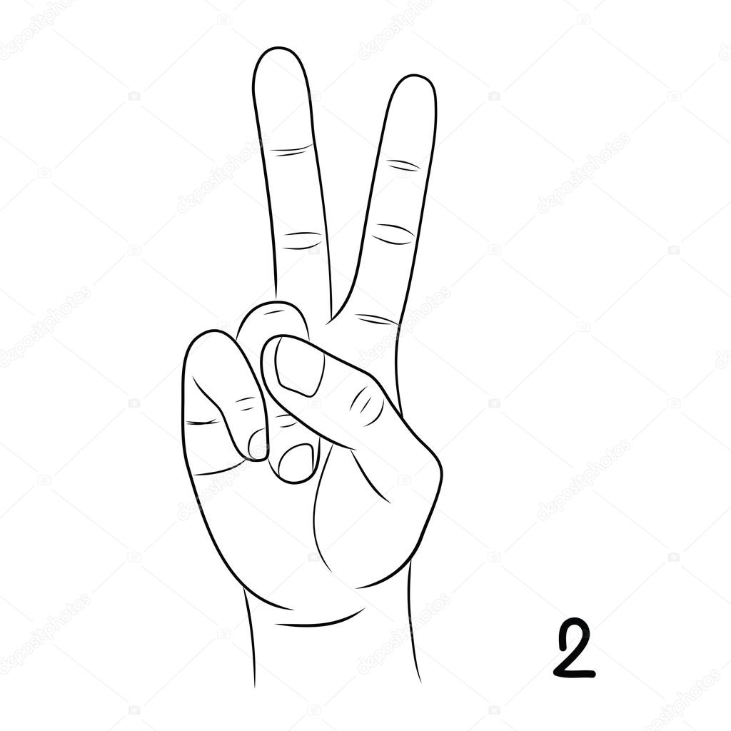 Two Hand Sign Language