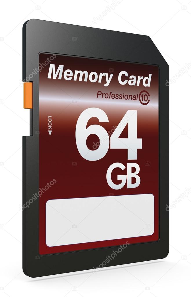 SD card — Stock Photo © lucadp #28637041