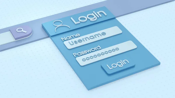 cuenta de inicio de sesión, primer plano de una pantalla de ordenador ...