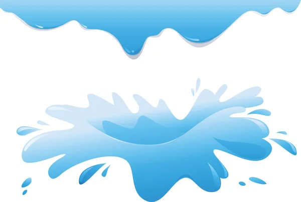 Percikan air Vektor Stok, Ilustrasi Percikan air Bebas Royalti ...