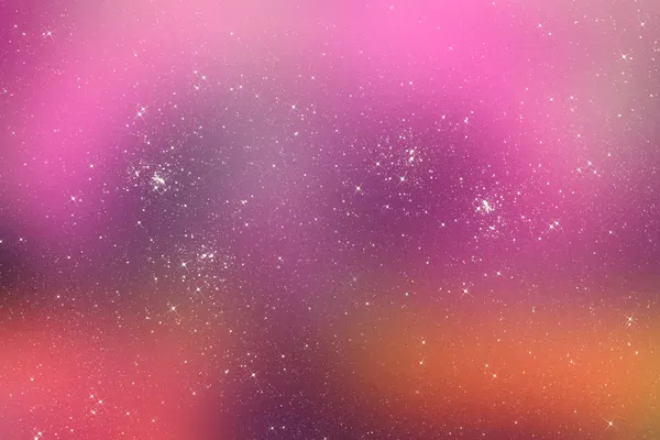 Starry pink universe background with bright stars - Stock Image ...