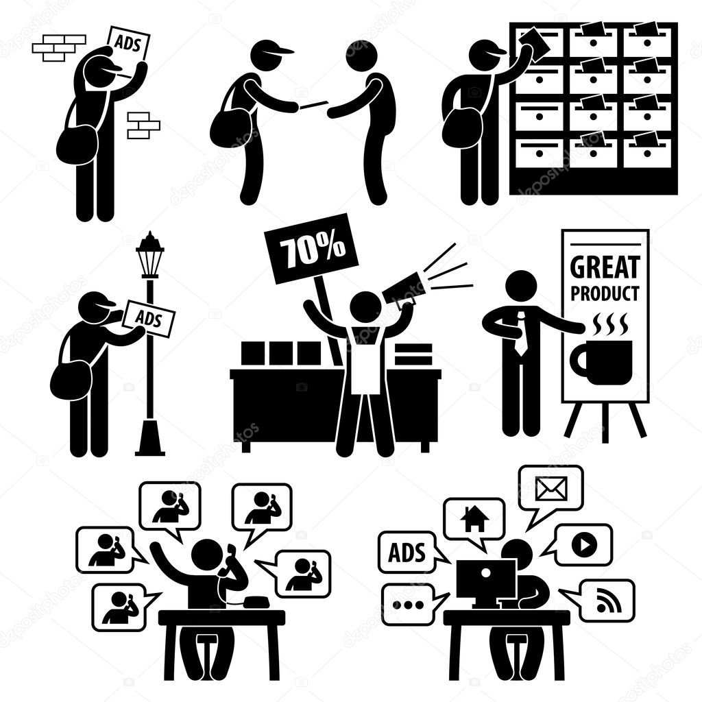 Publicité marketing stratégie distribution bannière dépliant promotion ...