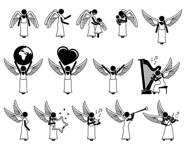 Mapa de los ángeles imágenes de stock de arte vectorial | Depositphotos