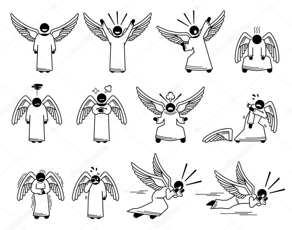 Los sentimientos, las emociones y las acciones del ángel de Dios se ...