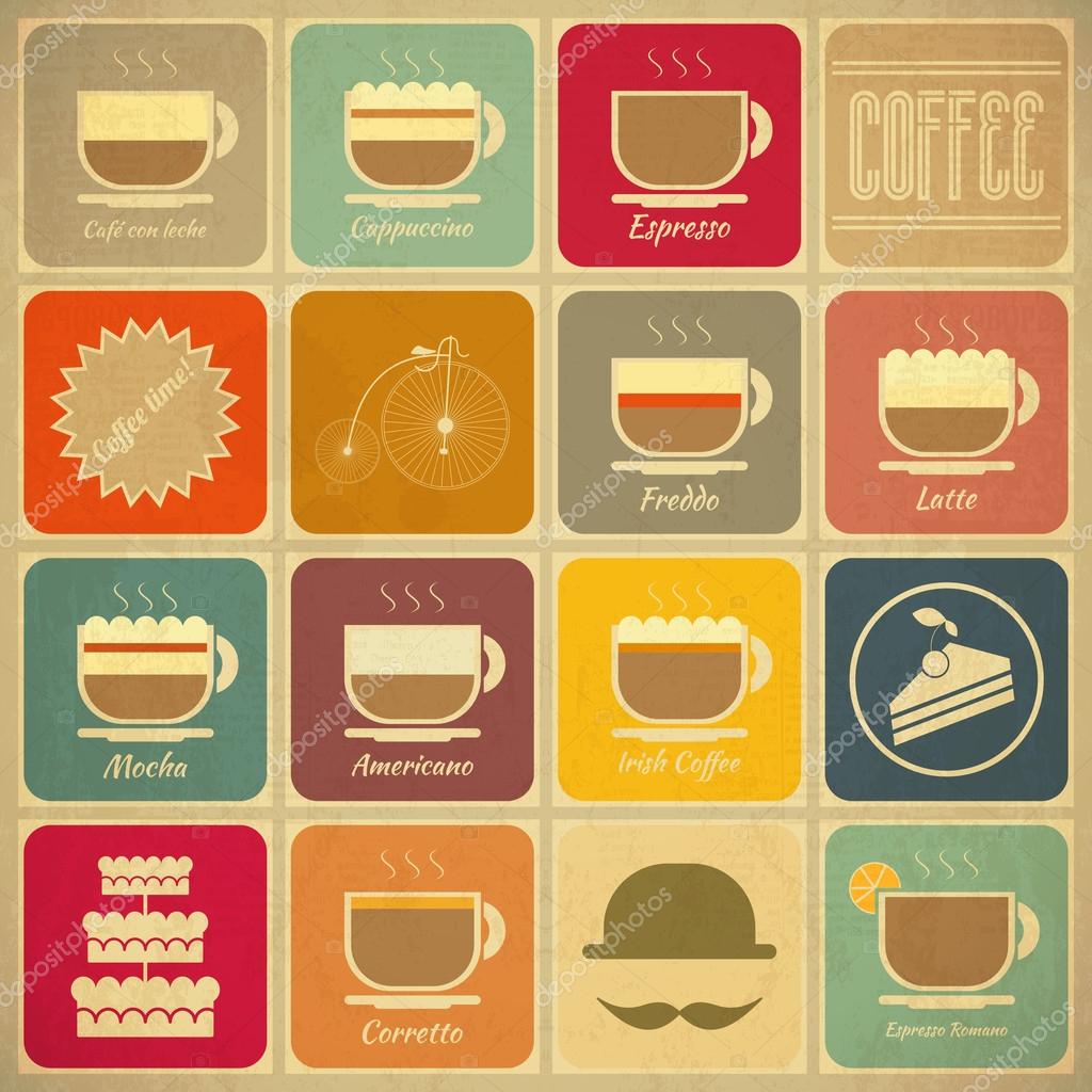 Coffee Labels Stock Vector by ©elfivetrov 28212543