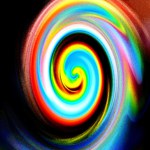 Vortex Color Wheel 3D — Stock Photo © 3d_kot #10157705