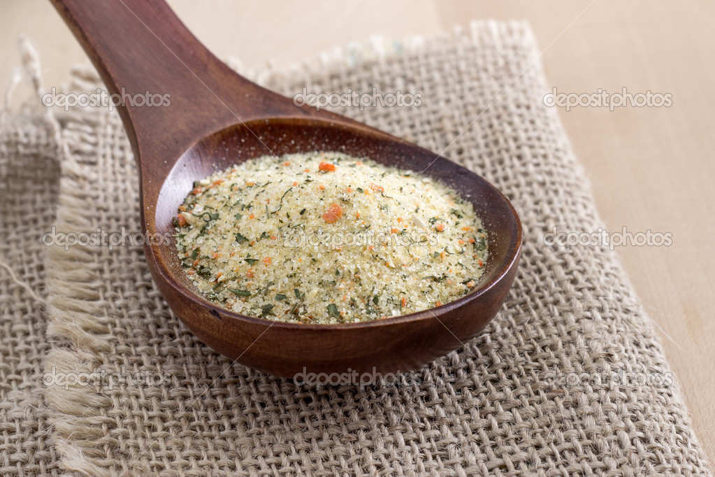 Vegetables and spices dried condiment — Stock Photo © librakv #47785507