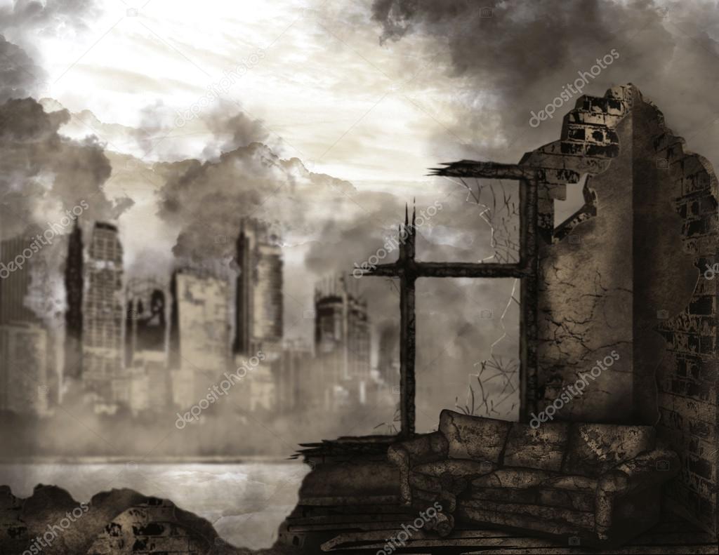 Apocalypse — Stock Photo © gagalyka #34834249 Apocalypse — Stock Photo © gagalyka #34834249