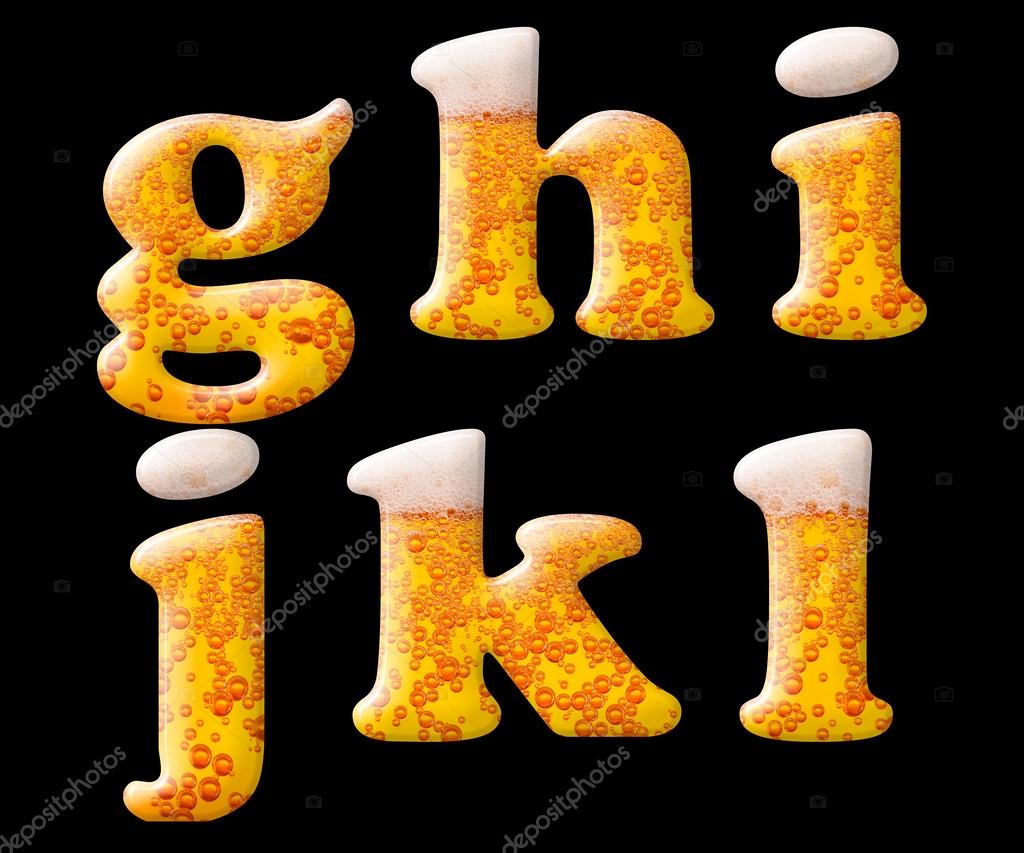 Beer characters on black Stock Photo by ©icefront 33180319