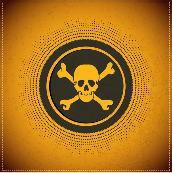 Deadly Danger Sign — Stock Vector © okeen_ #2597171