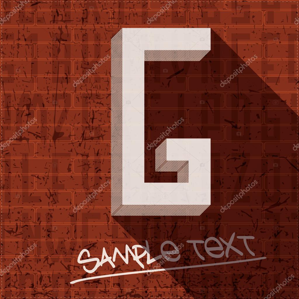 Stylish letter G Stock Vector by ©aleabievsasha 31237799