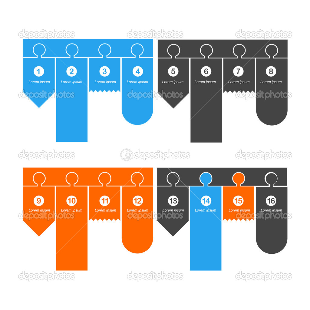 Set of different labels Stock Vector by ©aleabievsasha 33959145