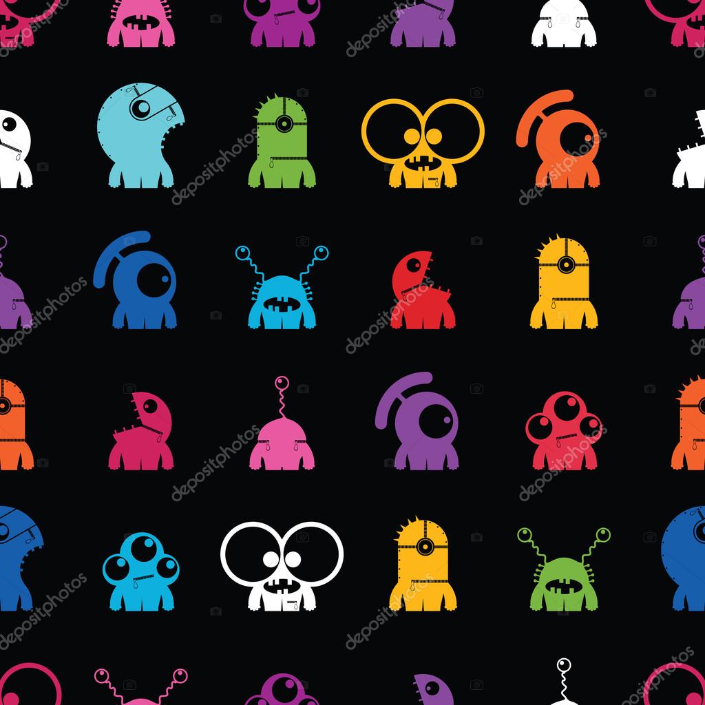 Monsters Stock Vector Image by ©aleabievsasha #45923129