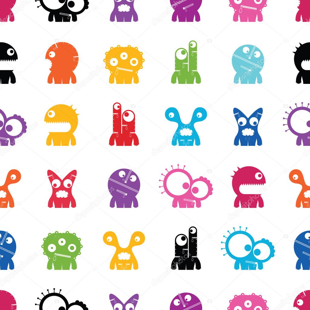 Monsters Stock Vector Image by ©aleabievsasha #45923171