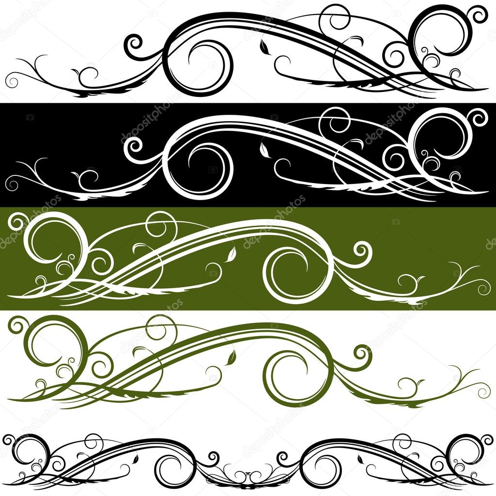 Flourish Banner Stock Vector by ©cteconsulting #18855979