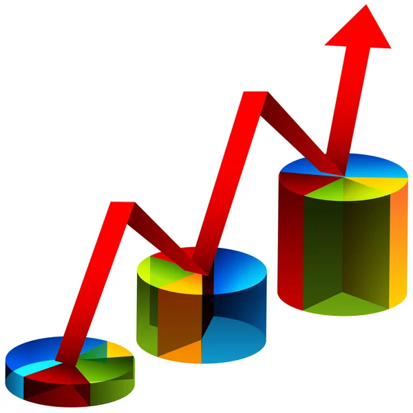 Consistent Growth Chart Stock Vector Image by ©cteconsulting #44837503
