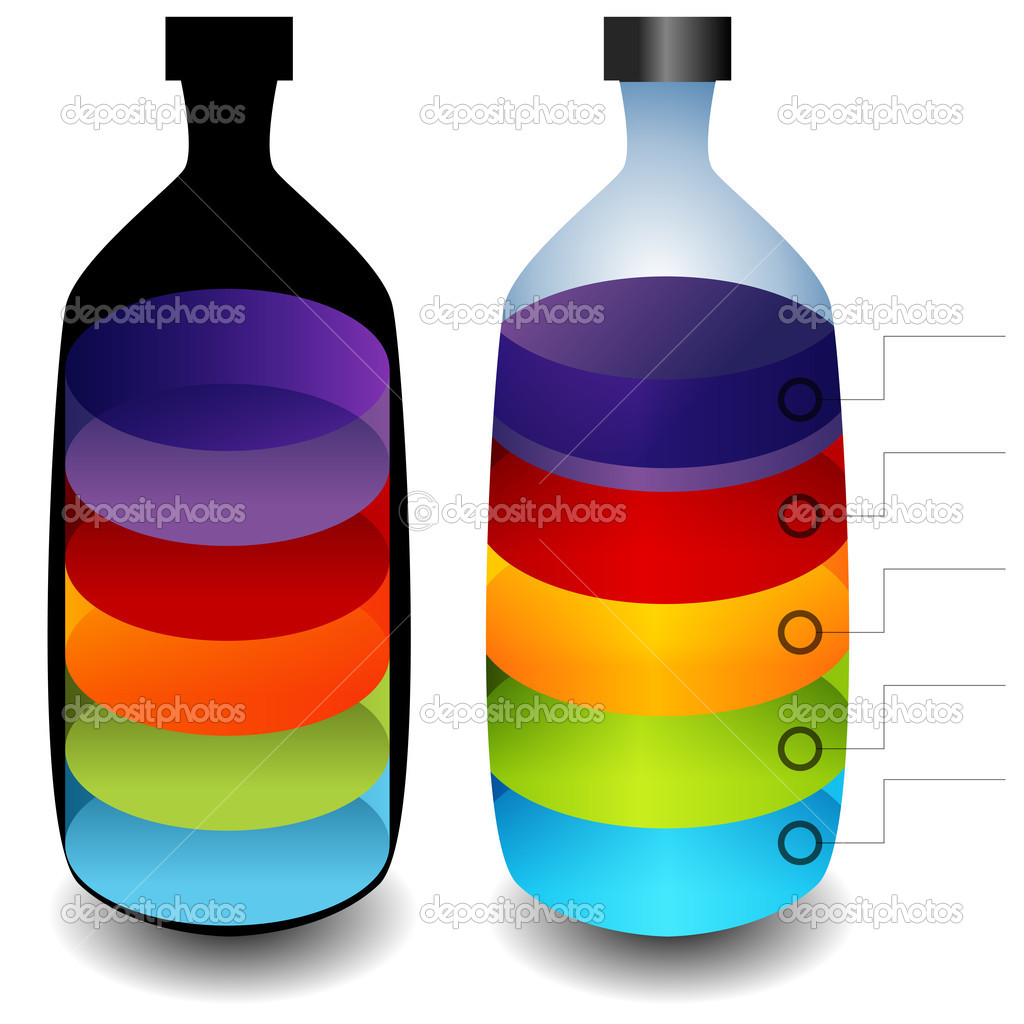 Bottle Chart Stock Vector Image by ©cteconsulting #44838739