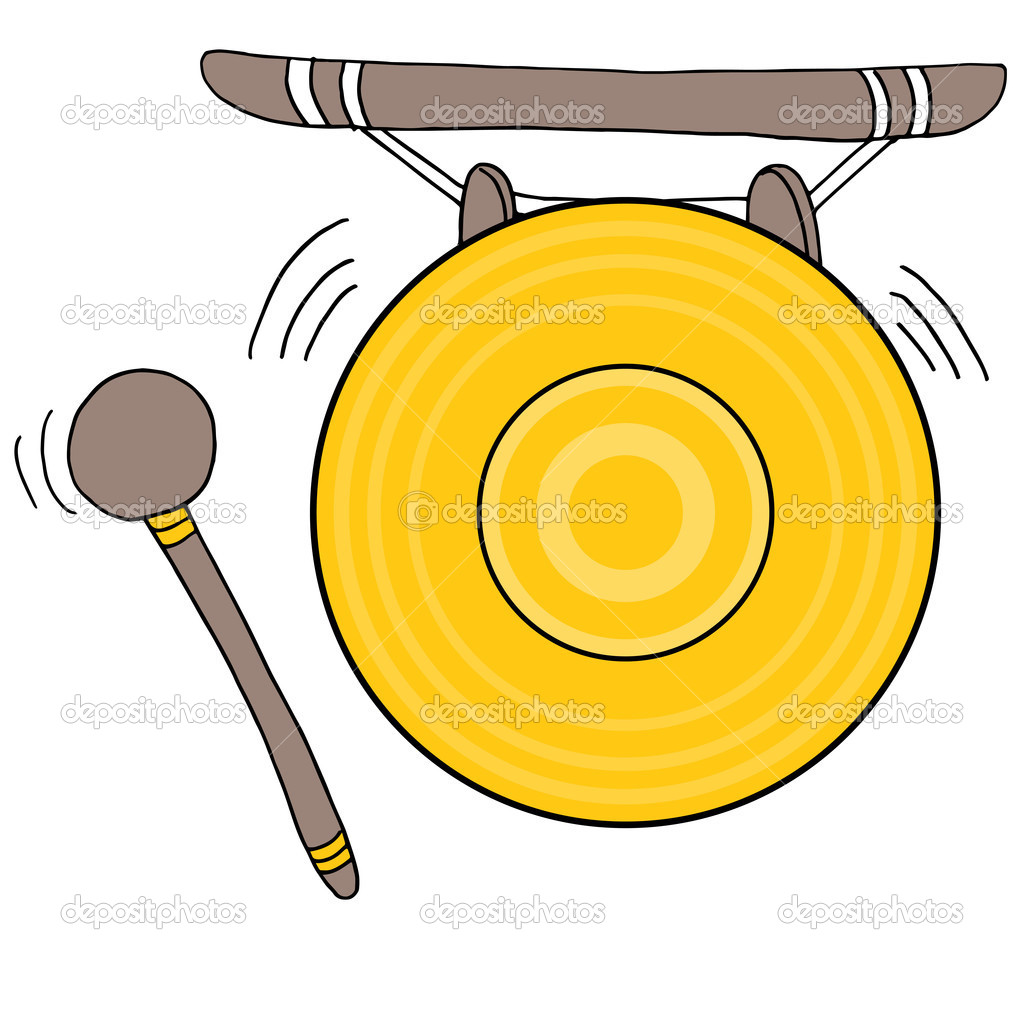gong chino — Vector de stock © cteconsulting #44944089