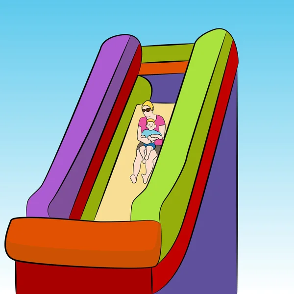 100,000 Water slide cartoon Vector Images | Depositphotos