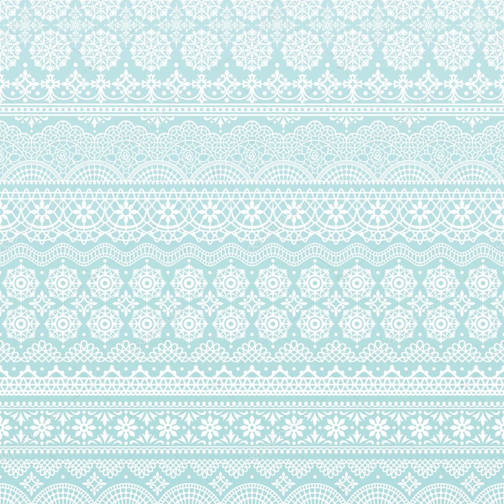 Background of lace trims. — Stock Vector © lalan33 #50329797