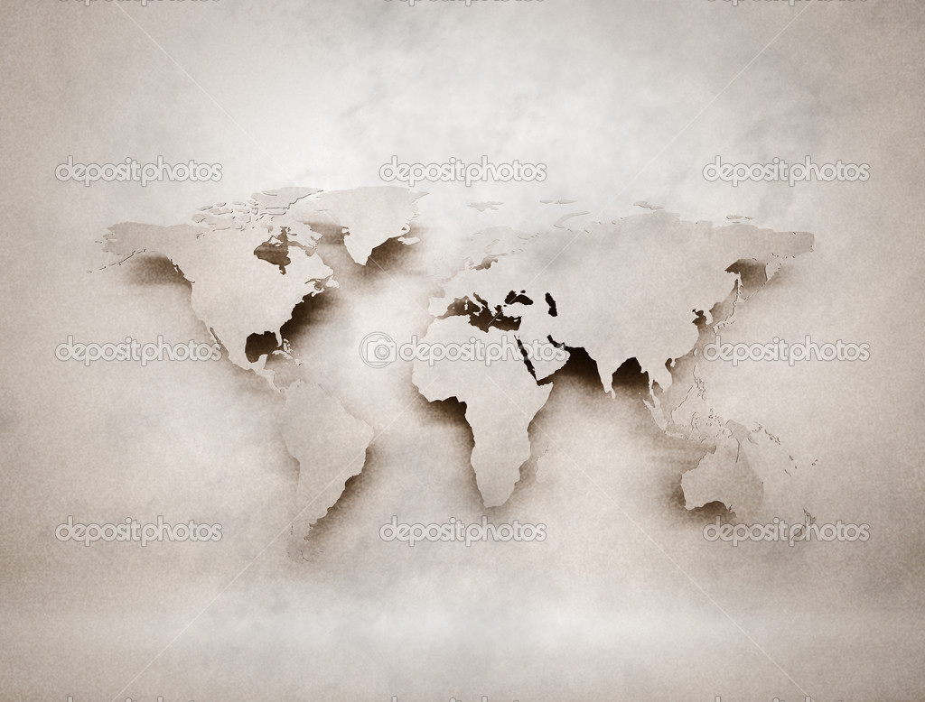 World map Stock Photo by ©Jezper 34908923