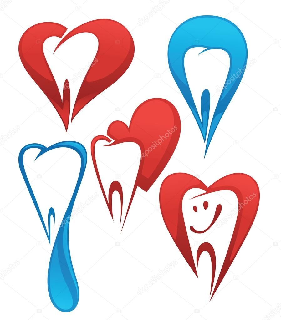 Vector collection of healthy teeth Stock Illustration by ©tachyglossus ...