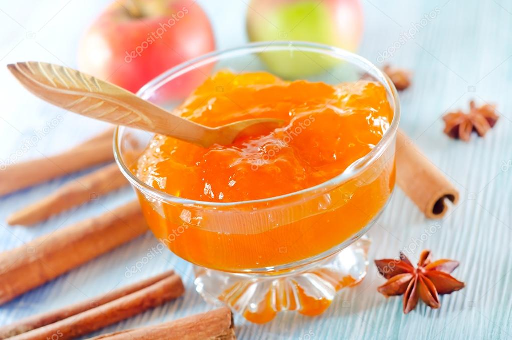 Apple jam — Stock Photo © tycoon #18172825