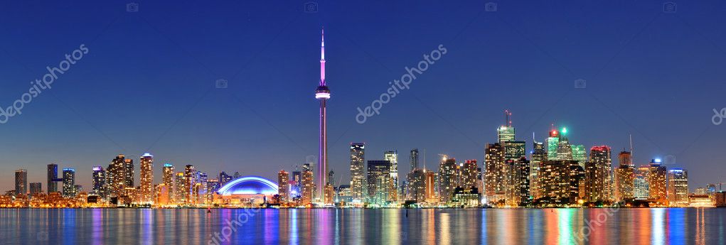 Toronto skyline panorama Stock Photos, Royalty Free Toronto skyline ...