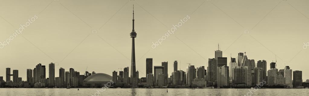Toronto skyline evening Stock Photos, Royalty Free Toronto skyline ...