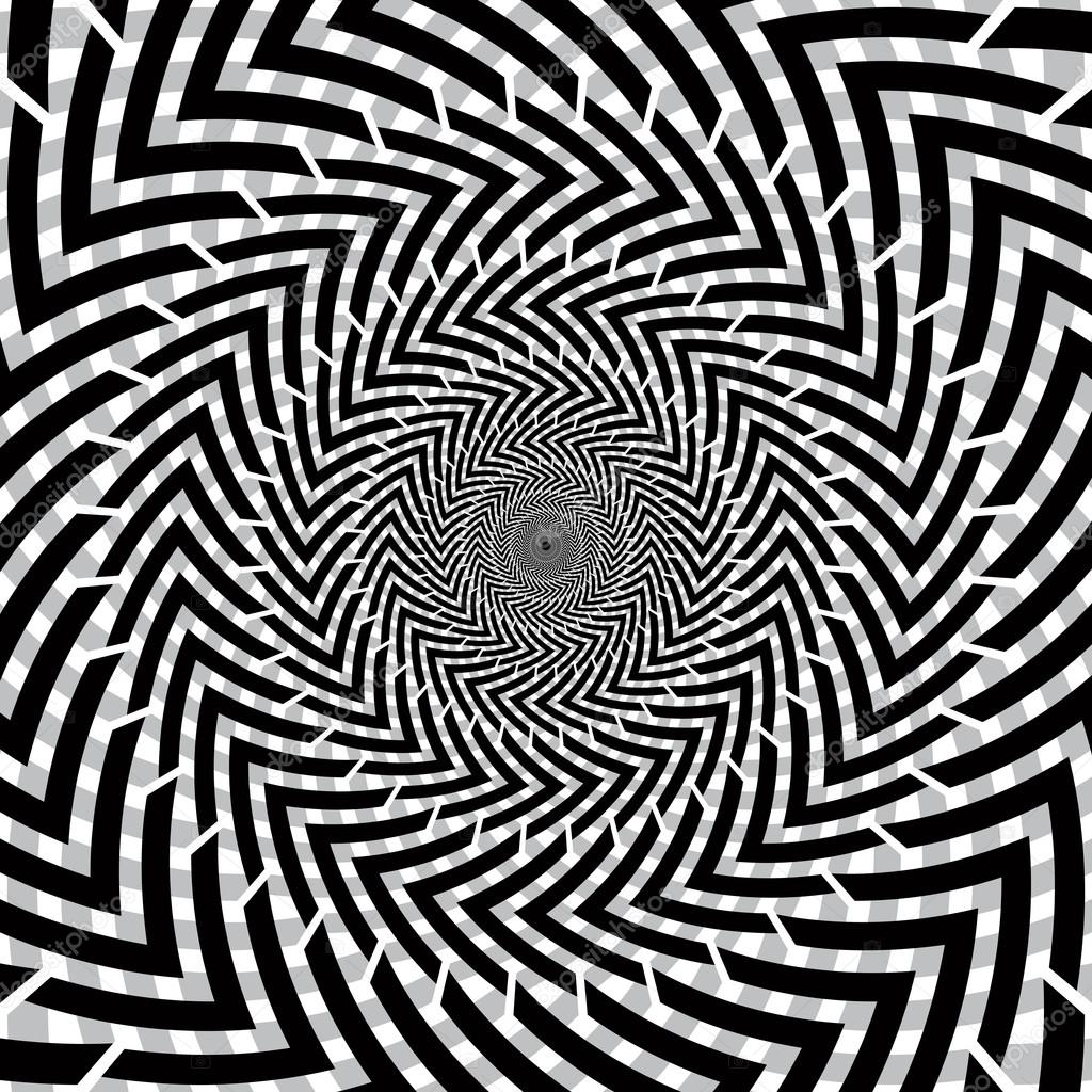 Optical illusion of motion. — Stock Vector © Ostapius #12768602