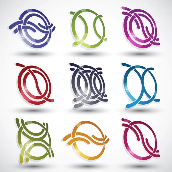 Round symbols vector set. Stock Vector Image by ©Ostapiusangelp #49102841