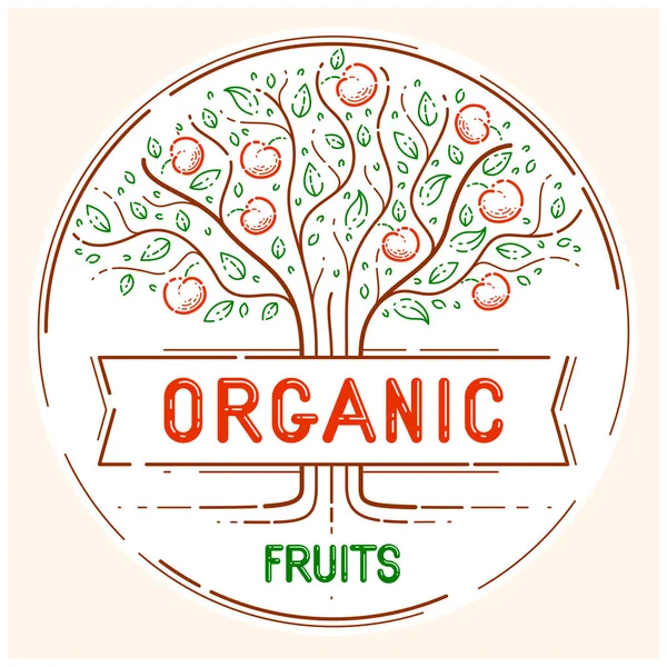 100,000 Bio fruits logo Vector Images | Depositphotos