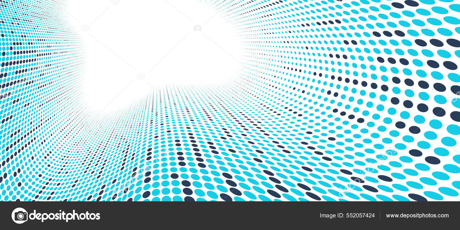 Fondo Abstracto Con Puntos Azules