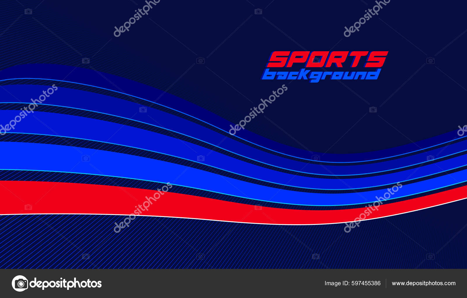 Sports Background Vector Abstract Lines Dimensional Rotation Dark Red ...