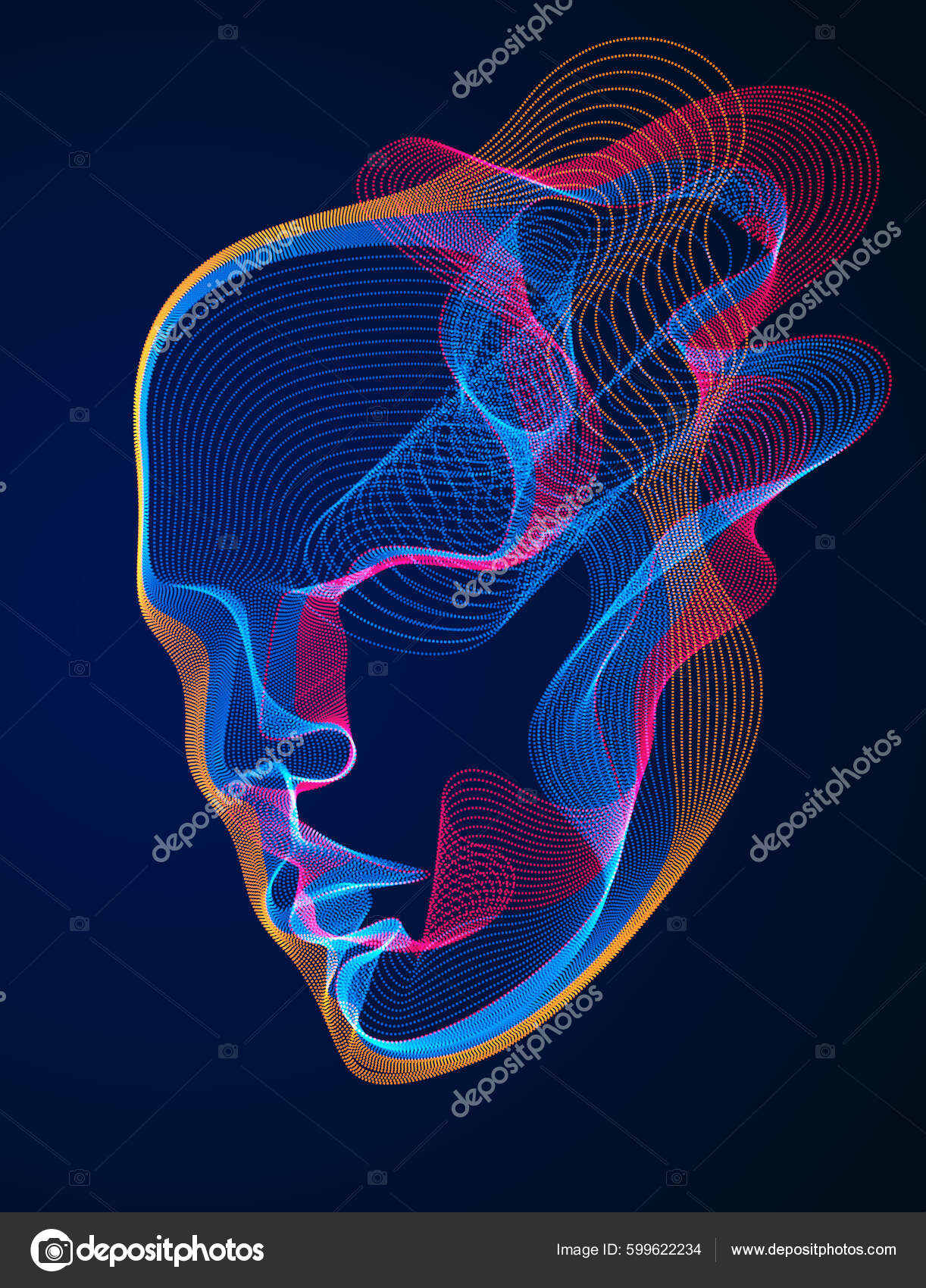 Digital Soul Machine Artificial Intelligence Software Visualization ...